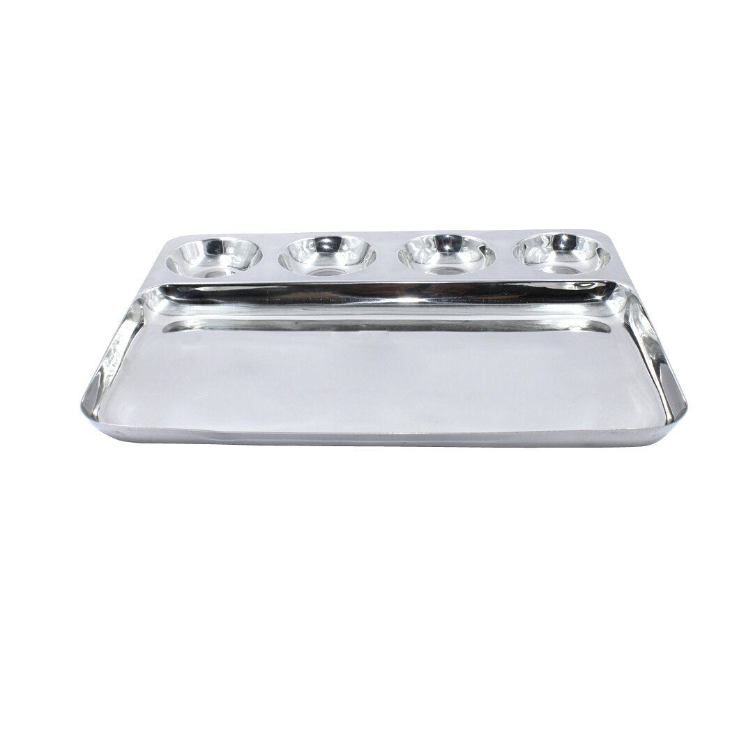 Partition 4 In 1 Plates SS – Steel House